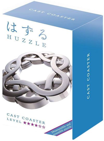 3D пъзел Eureka Hanayama Cast Coaster - Книжарница Orange