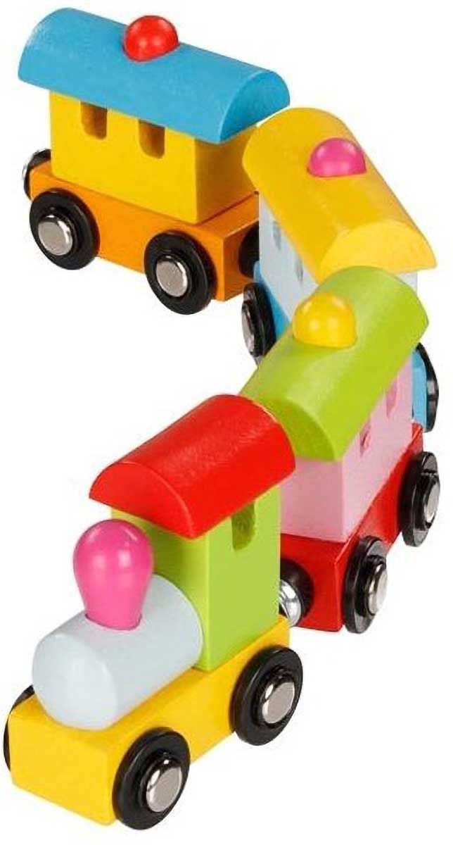 Дървено влакче Goki - Торино - Книжарница Orange