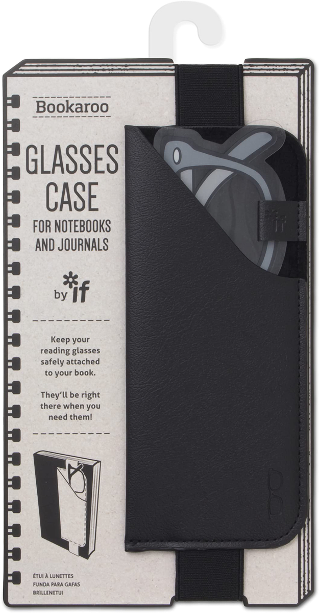 Калъфче за очила Bookaroo, черно - Книжарница Orange