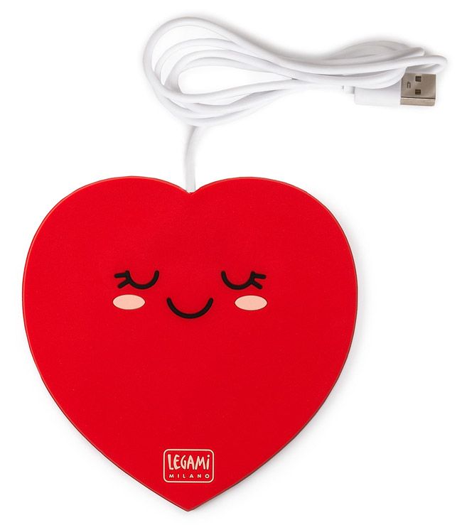 Поставка за затопляне на чаша Legami - Heart - Книжарница Orange
