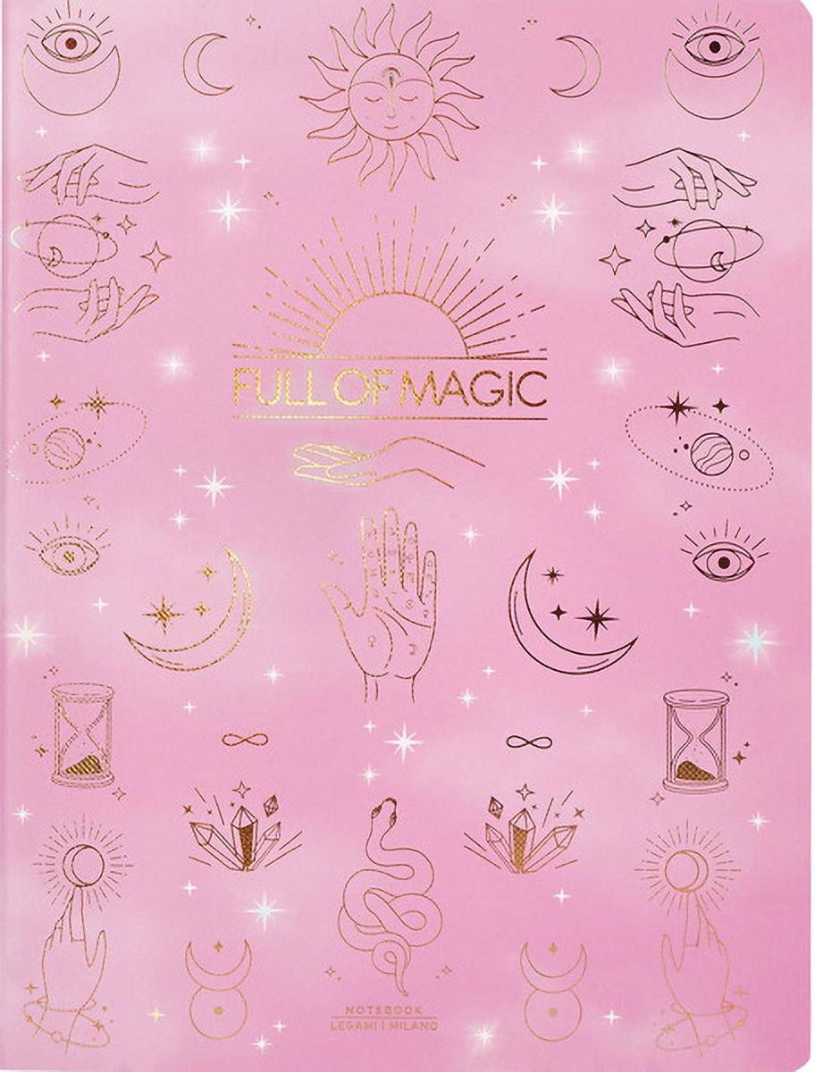 Тетрадка Legami - Magic, B5, Мека - Книжарница Orange