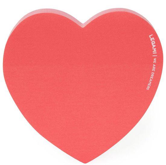 Лепящи листчета Legami - Heart - Книжарница Orange