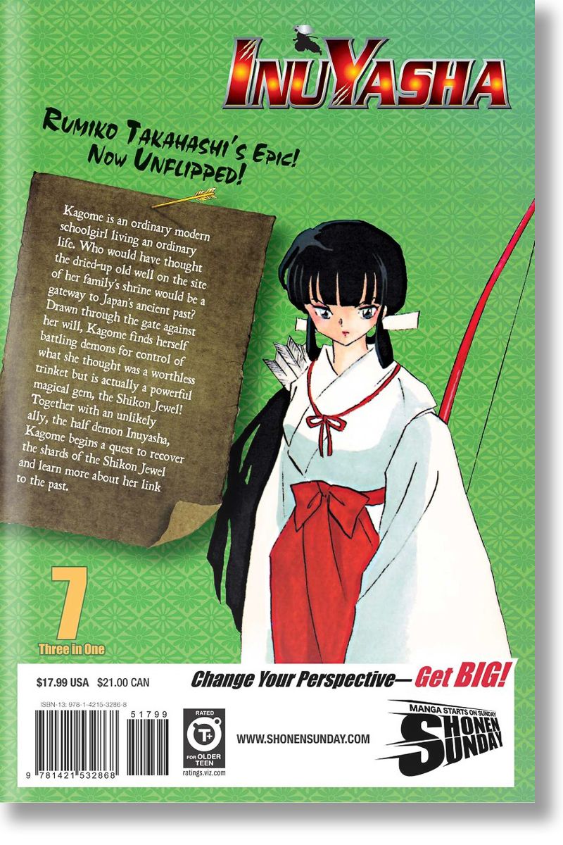 Inuyasha, Vol. 7 (VIZBIG Edition), Rumiko Takahashi, Viz Media, 2011, Мека - Книжарница Orange