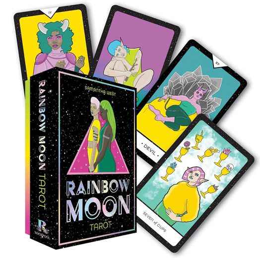 Rainbow Moon Tarot, Rockpool Publishing - Книжарница Orange
