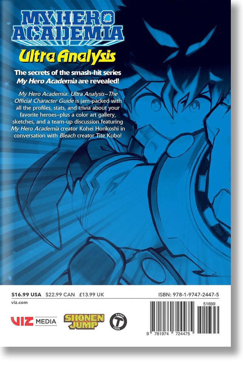 My Hero Academia: Ultra Analysis - The Official Character Guide, Kohei ...