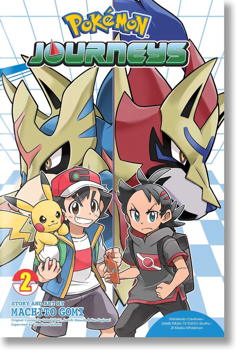 Pokemon Journeys, Vol. 2, Machito Gomi, Viz Media, 2022, Мека ...