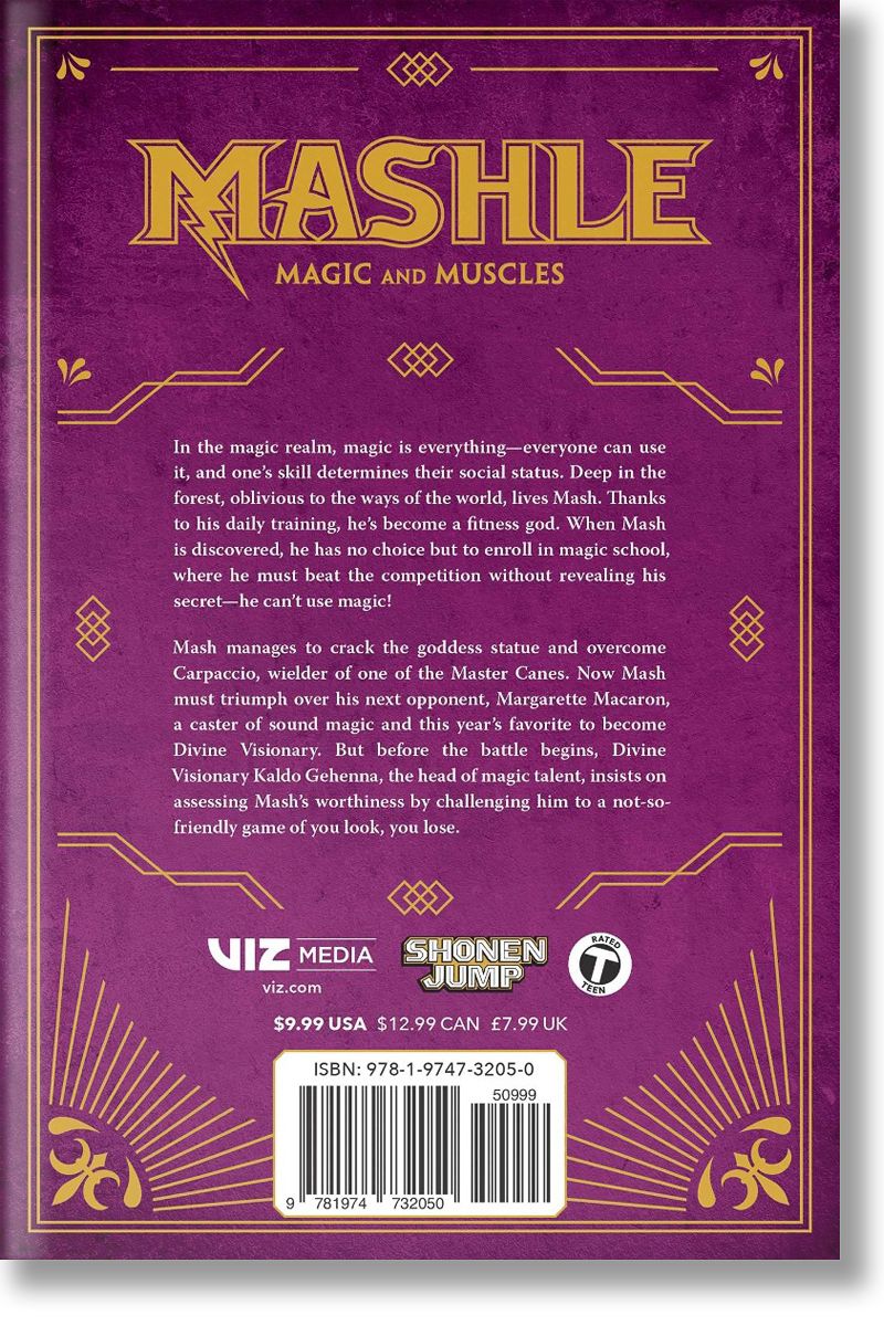 Mashle: Magic and Muscles, Vol. 7, Hajime Komoto, Viz Media, 2022, Мека ...