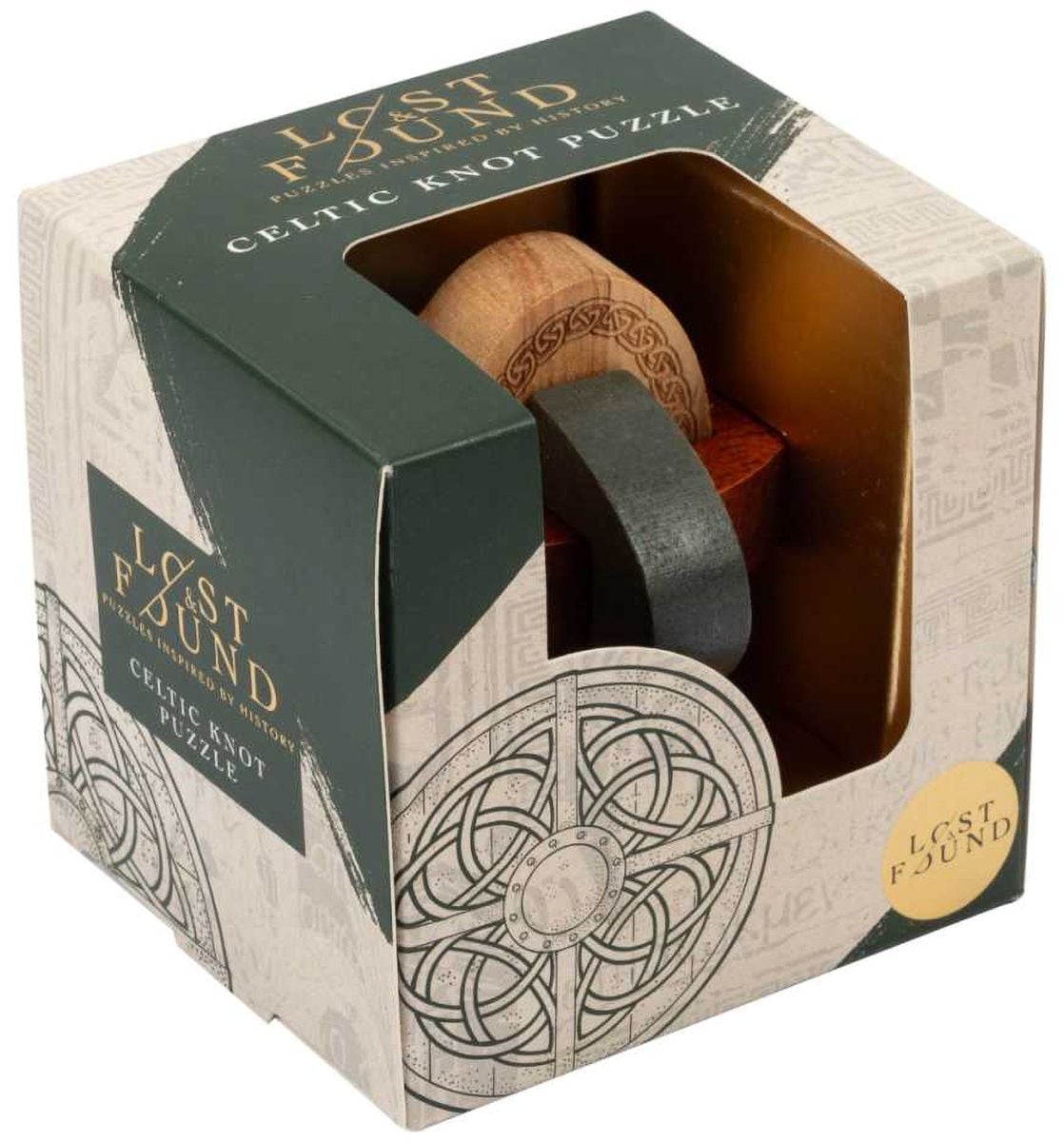Дървен 3D пъзел Professor Puzzle, Келтски възел - Книжарница Orange