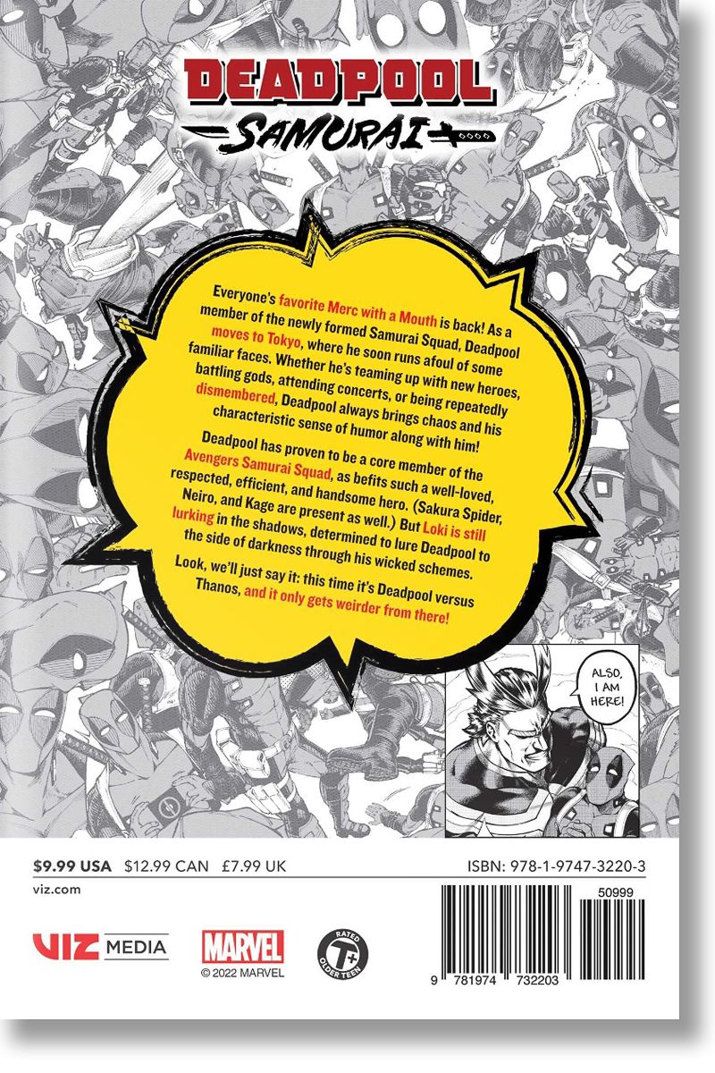 Deadpool Samurai, Vol. 2, Sanshiro Kasama, Viz Media, 2022, Мека ...