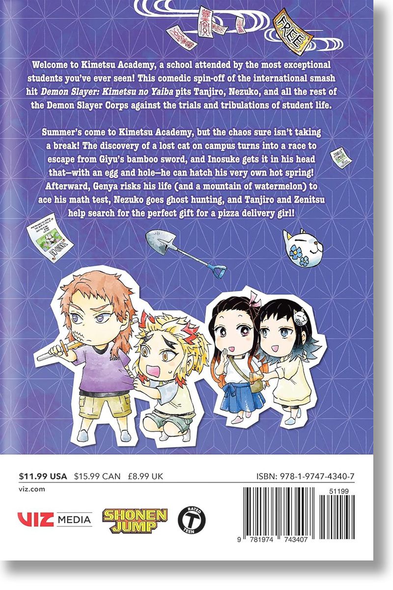 Demon Slayer: Kimetsu Academy, Vol. 2, Koyoharu Gotouge, Viz Media ...