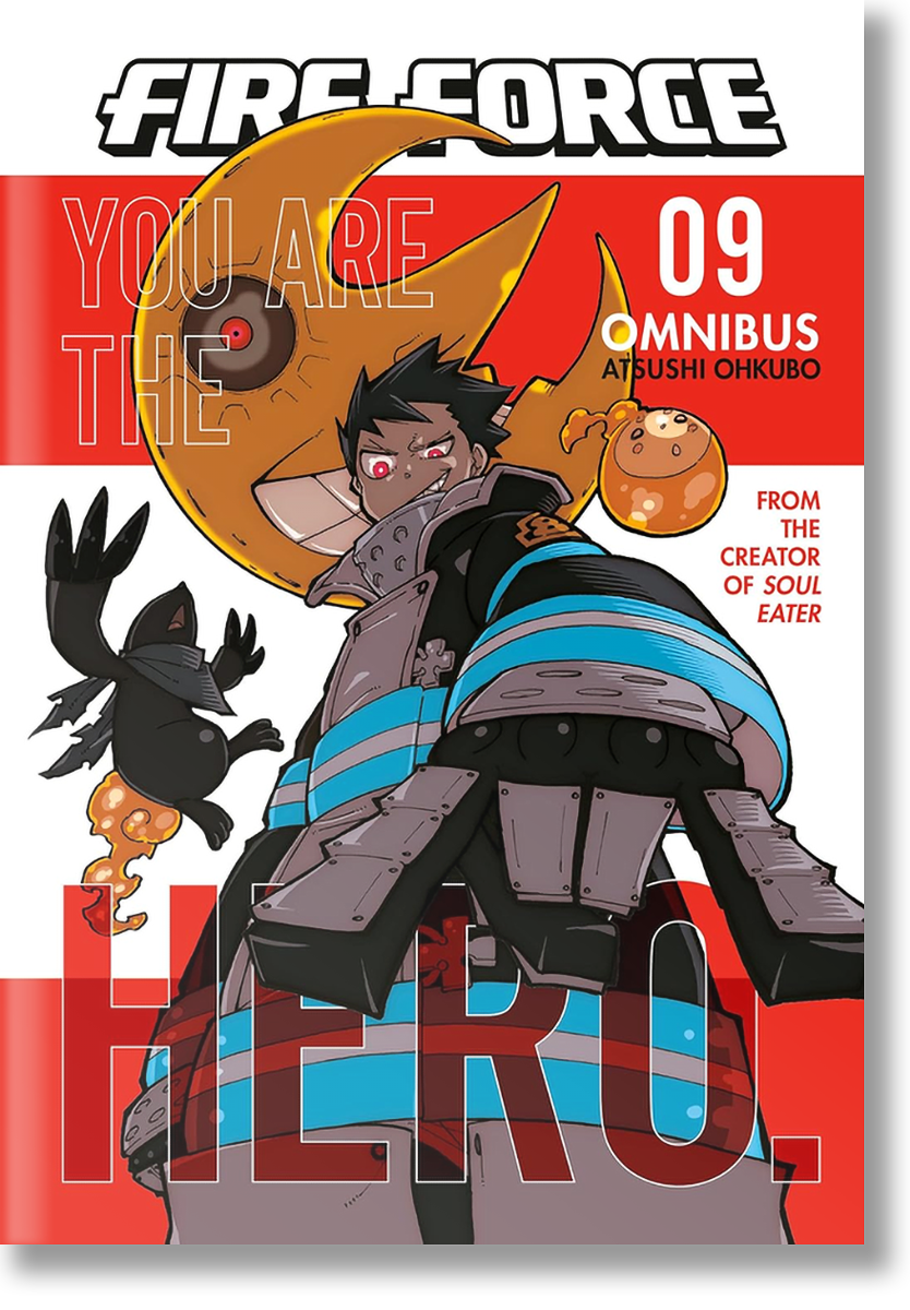 Fire Force Omnibus, Vol. 9, Atsushi Ohkubo, Kodansha Comics, 2024, Мека - Книжарница Orange