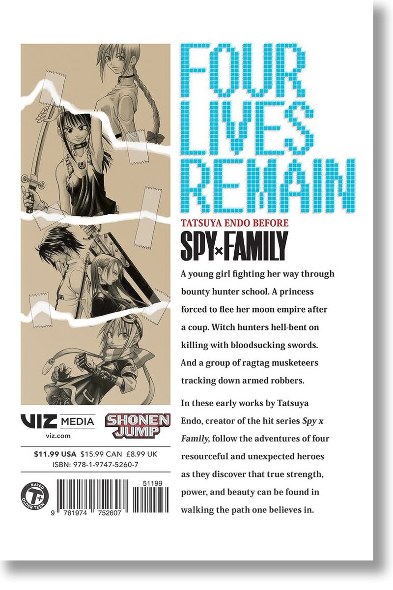 Four Lives Remain: Tatsuya Endo Before Spy x Family, Tatsuya Endo, Viz ...