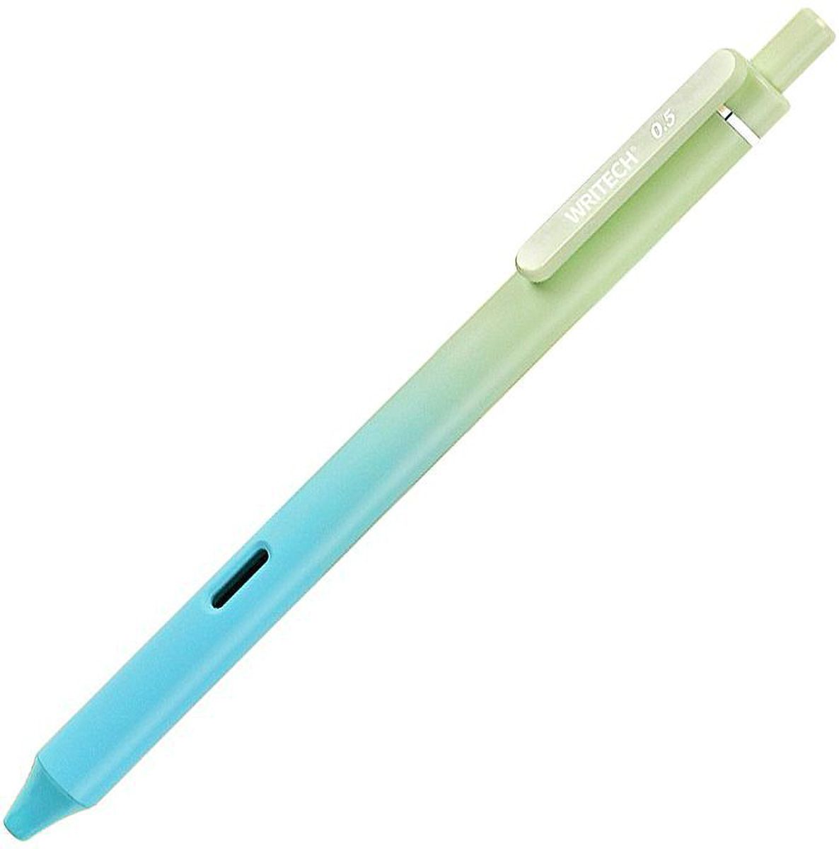 Гел химикалка Writech Ombre Gradient Green & Blue - Книжарница Orange