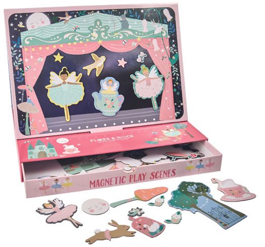 Игра с магнити Floss & Rock, Magnetic Play scenes, Enchanted - Балерини ...