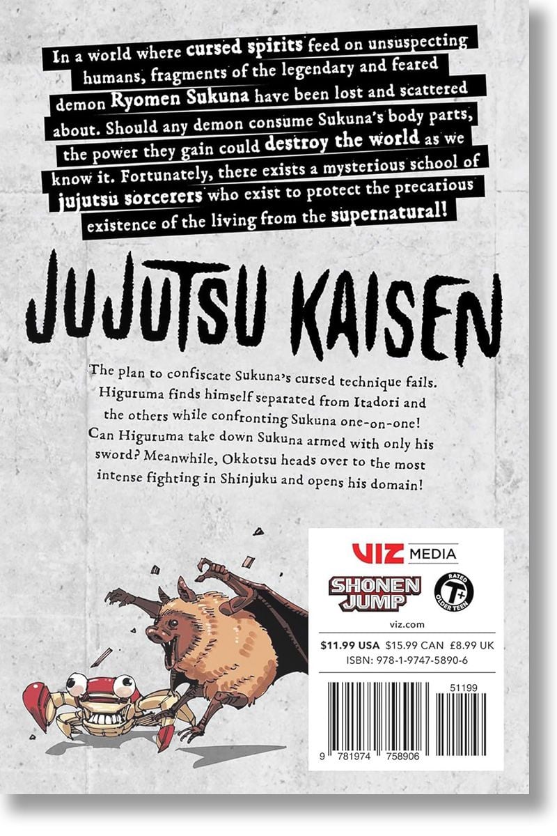 Jujutsu Kaisen, Vol. 28, Gege Akutami, Viz Media, 2025, Мека ...
