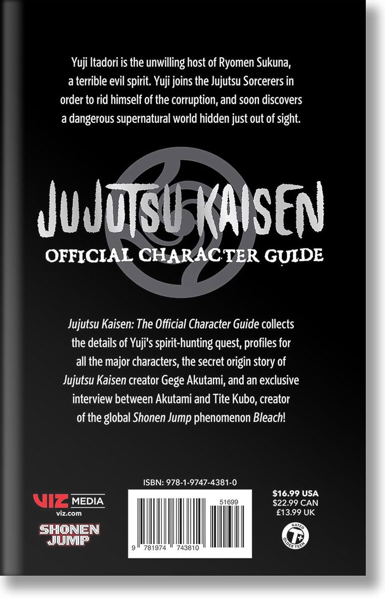 Jujutsu Kaisen: The Official Character Guide, Gege Akutami, Viz Media ...
