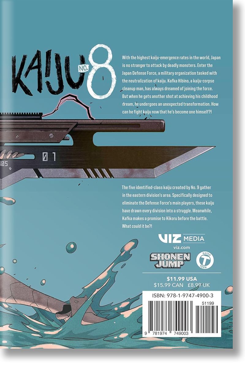 Kaiju No. 8, Vol. 11, Naoya Matsumoto, Viz Media, 2024, Мека - Книжарница Orange