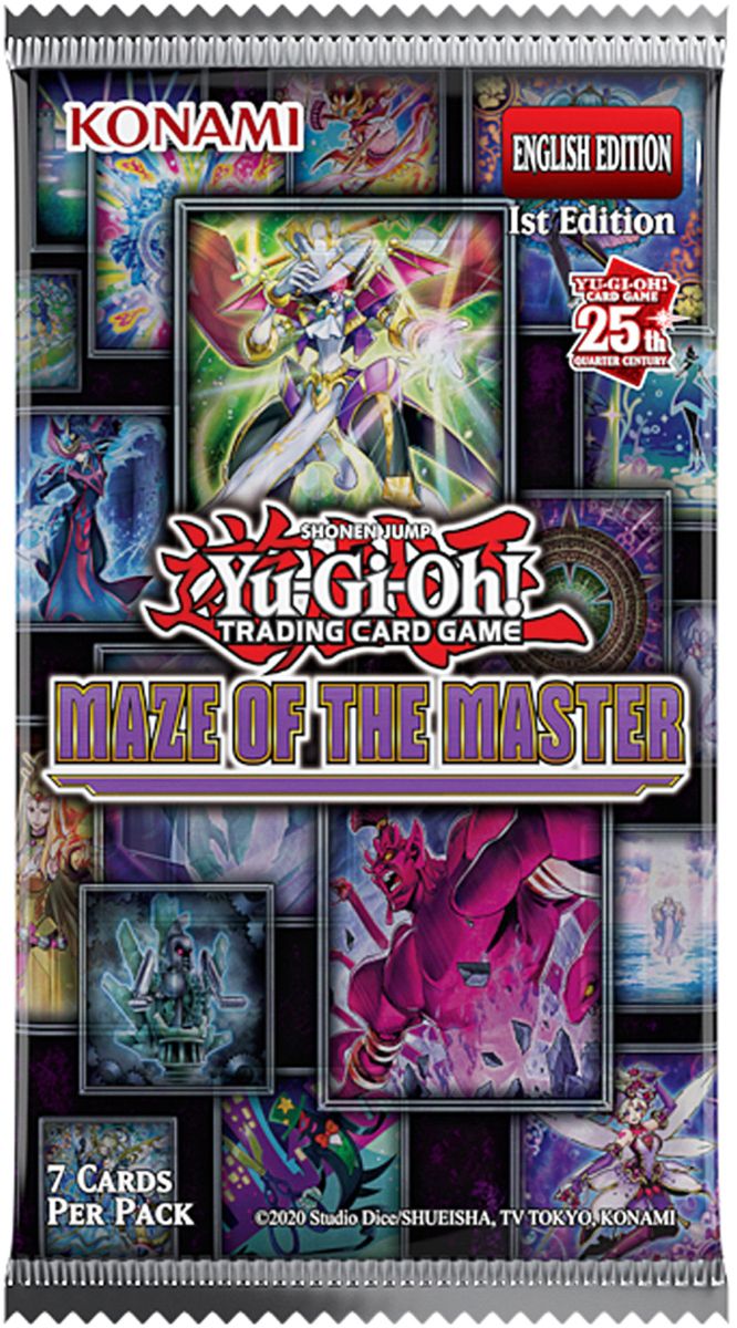 Карти за игра Yu-Gi-Oh! Maze of the Master Booster - Книжарница Orange