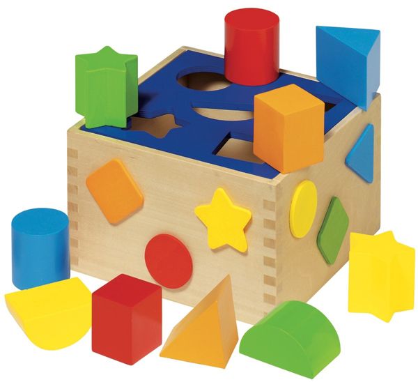 Дървена кутия за сортиране Goki - Книжарница Orange