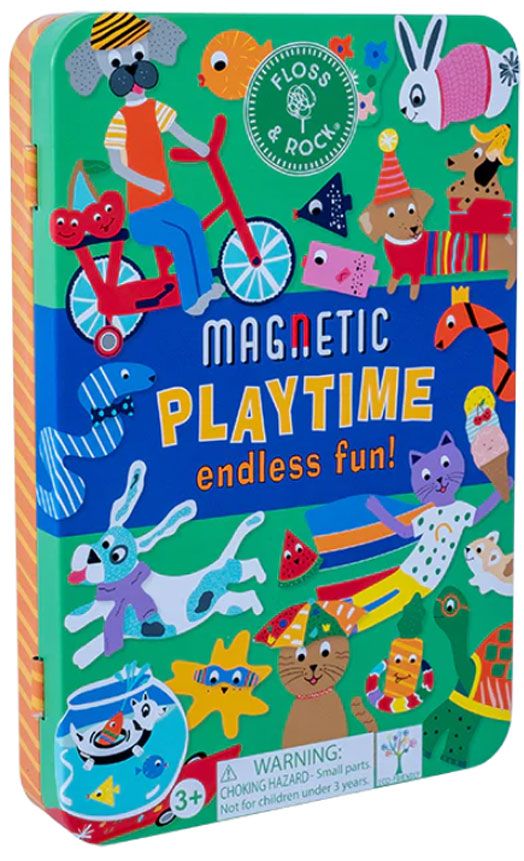 Кутия с магнити Floss & Rock, Magnetic Playtime, Pets - Домашни любимци ...