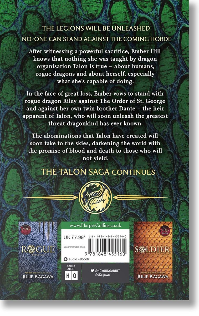 Legion (The Talon Saga, Book 4), Джули Кагава, Julie Kagawa ...