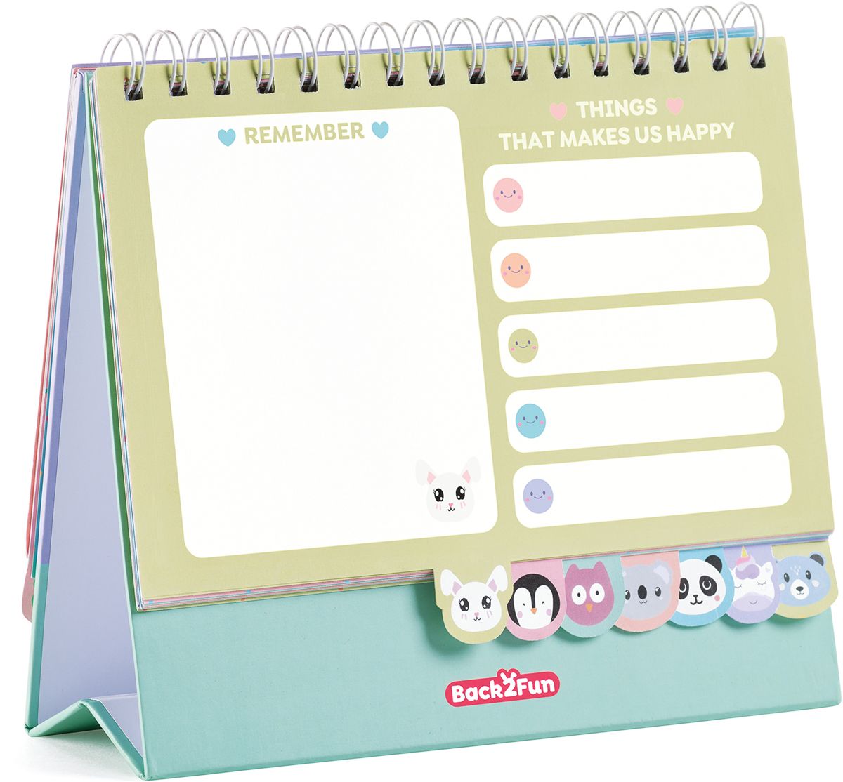 Настолен седмичен планер Miquelrius Back2Fun - Книжарница Orange