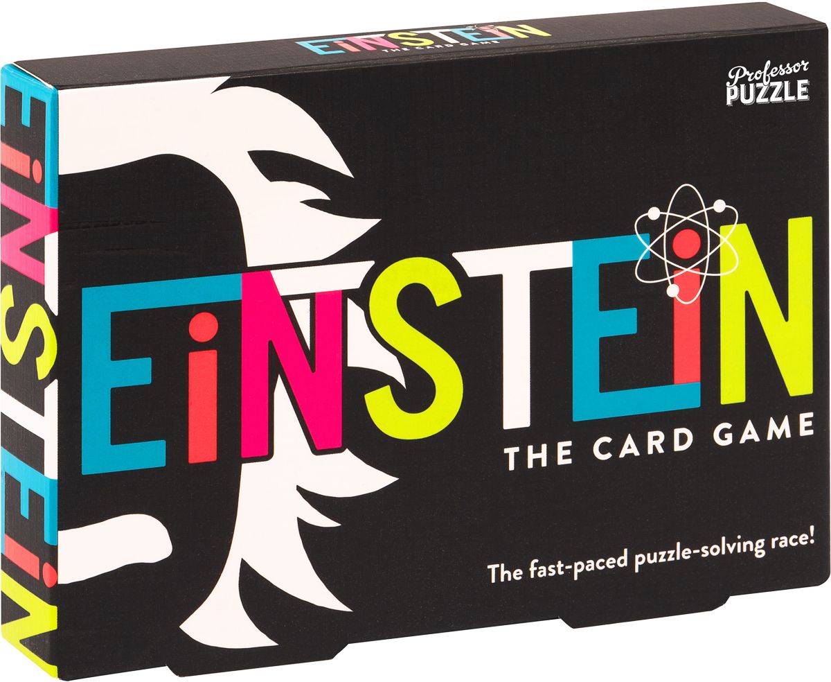 Настолна игра с карти Professor Puzzle Einstein - Книжарница Orange