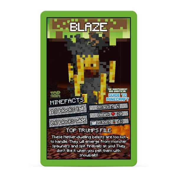 Настолна игра с карти Top Trumps: Minecraft - Книжарница Orange