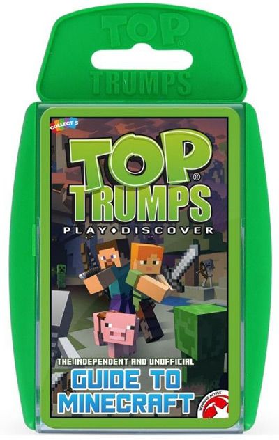 Настолна игра с карти Top Trumps: Minecraft - Книжарница Orange