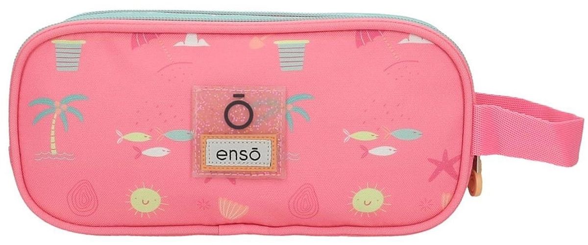 Несесер Enso Magic Summer с три отделения и ръкохватка - Книжарница Orange