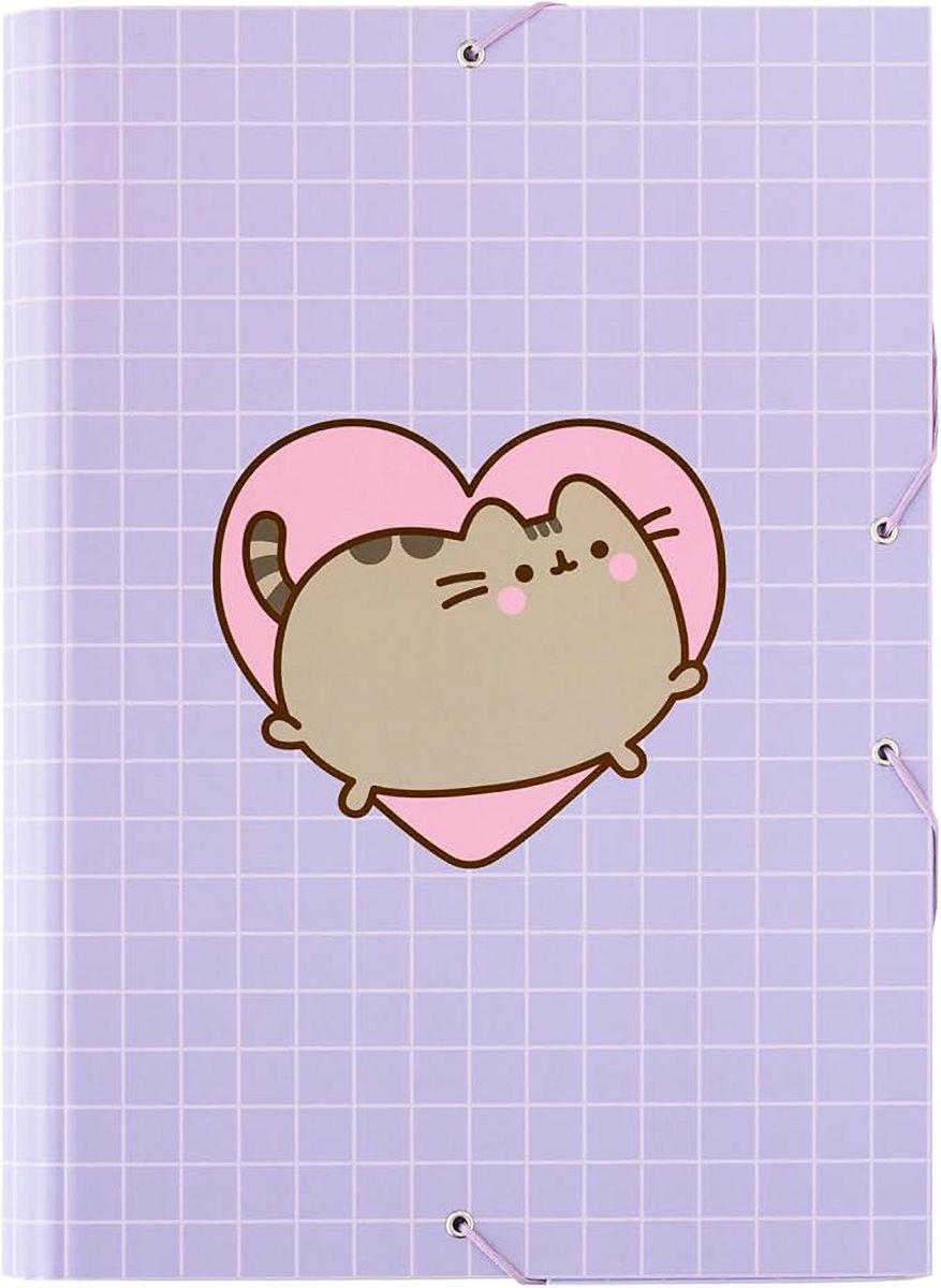 Папка Grupo Erik - Pusheen Love с ластик - Книжарница Orange