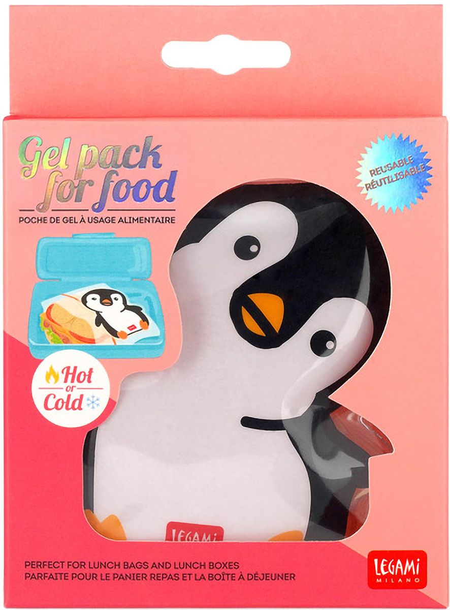 Гел плик за храна Legami - Penguin - Книжарница Orange