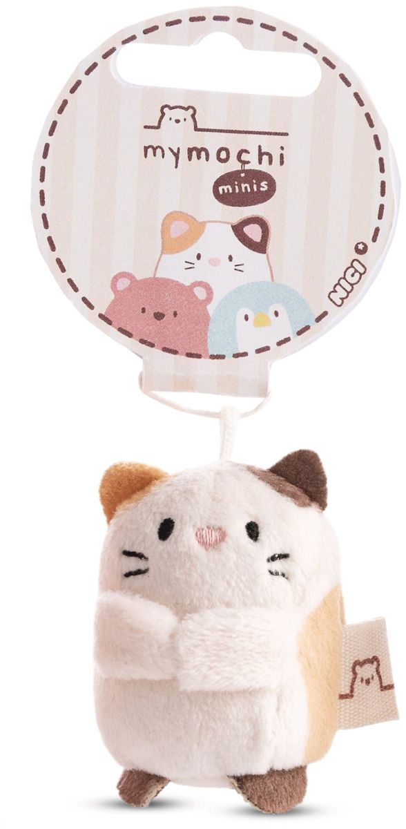 Плюшена играчка Nici Mymochi Minis - Котка Angy, 5 см. - Книжарница Orange