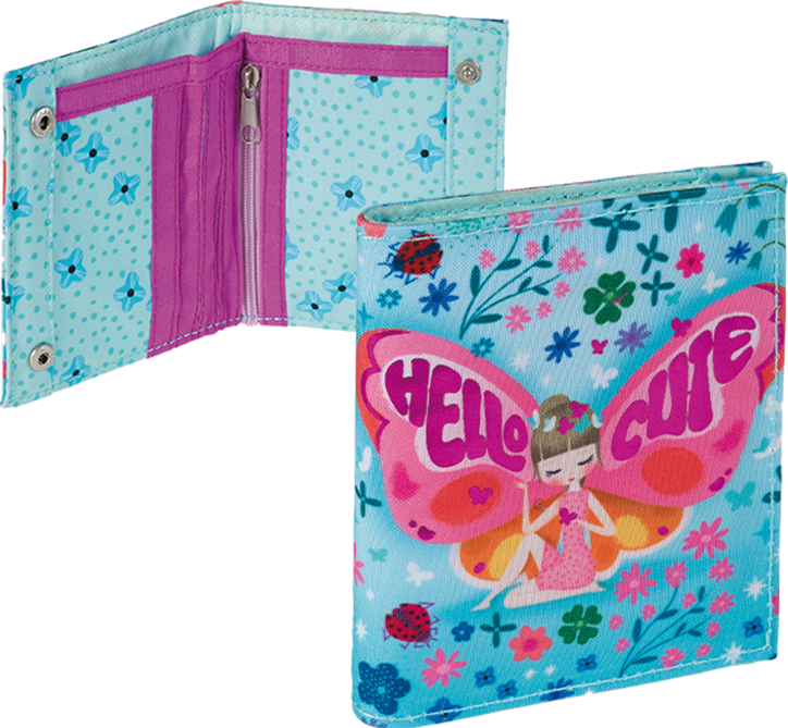 Детско портмоне с клипс Busquets Hello Cute 2023 - Книжарница Orange