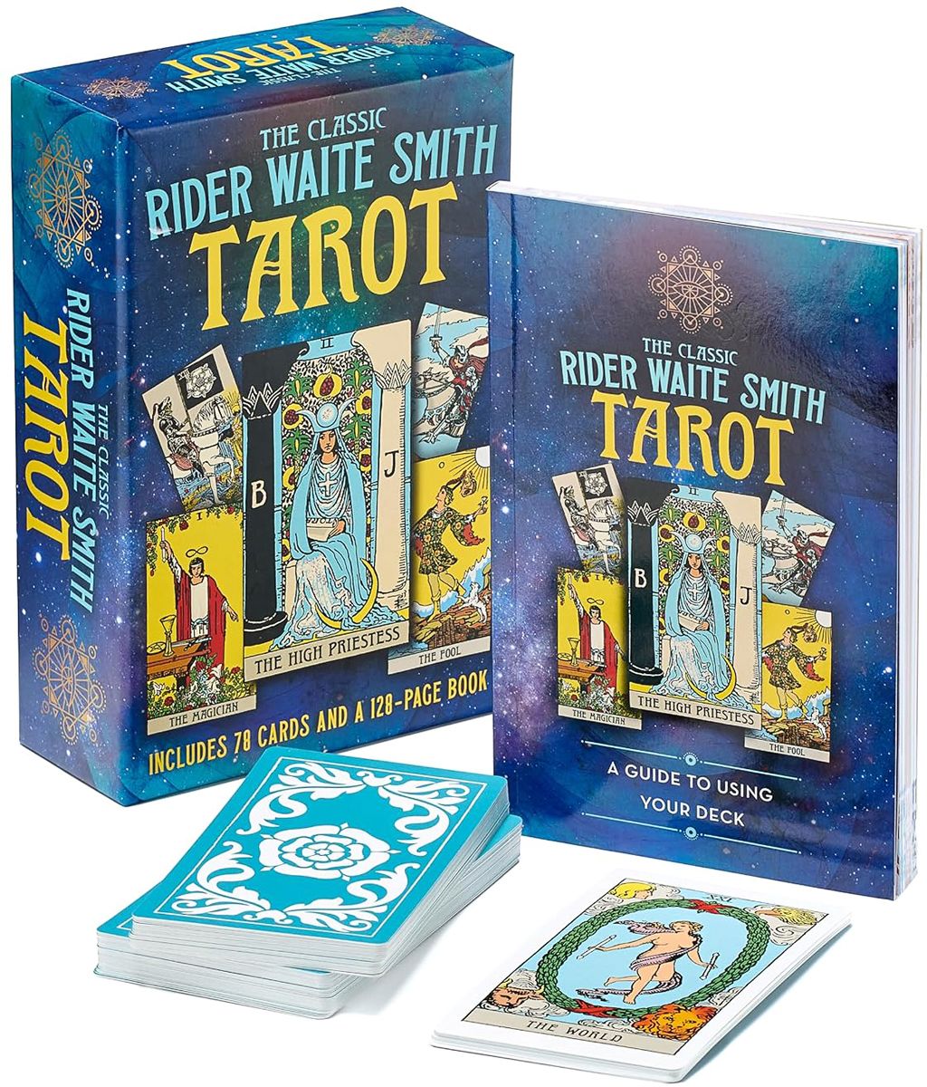 The Classic Rider Waite Smith Tarot Book and Card Deck, A. E. Waite ...
