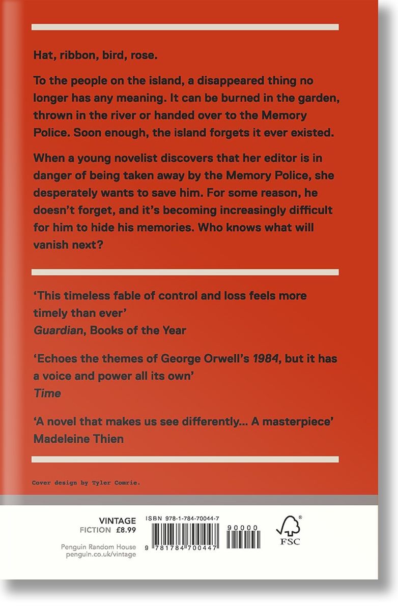 The Memory Police, Yoko Ogawa, Vintage Publishing, 2020, Мека ...
