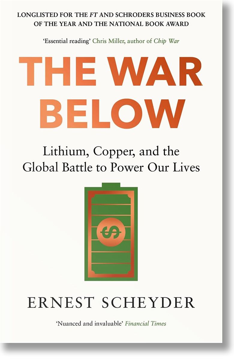 The War Below, Ernest Scheyder, Bonnier Books, 2025, Мека - Книжарница Orange