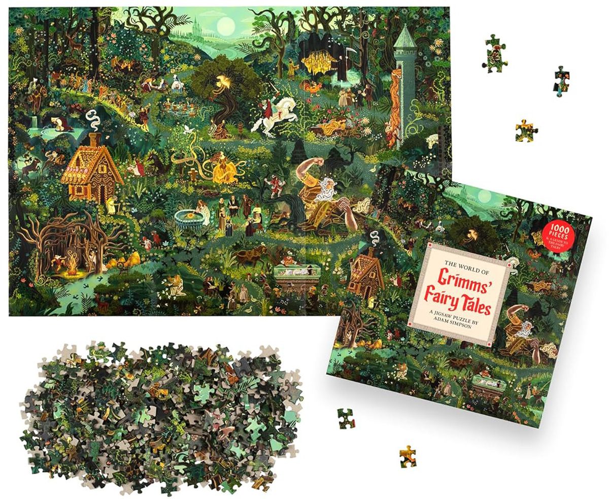 Пъзел Laurence King: The World of Grimms' Fairy Tales, 1000 части ...