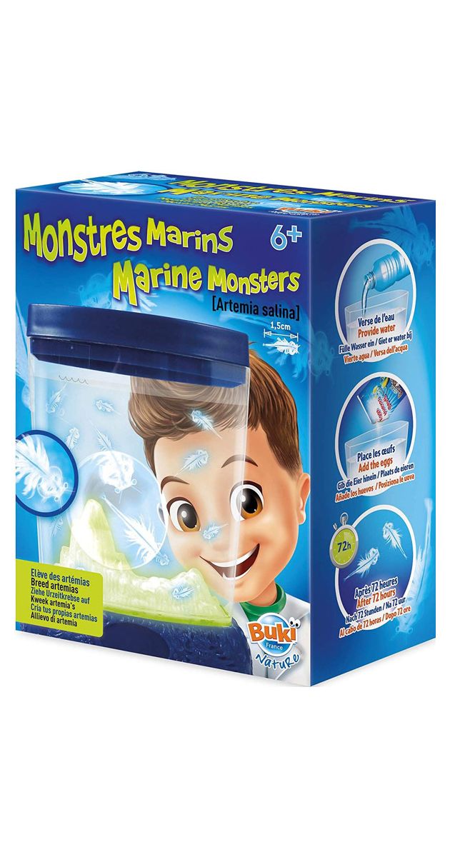 Детски изследователски комплект Buki Nature: Морски чудовища ...
