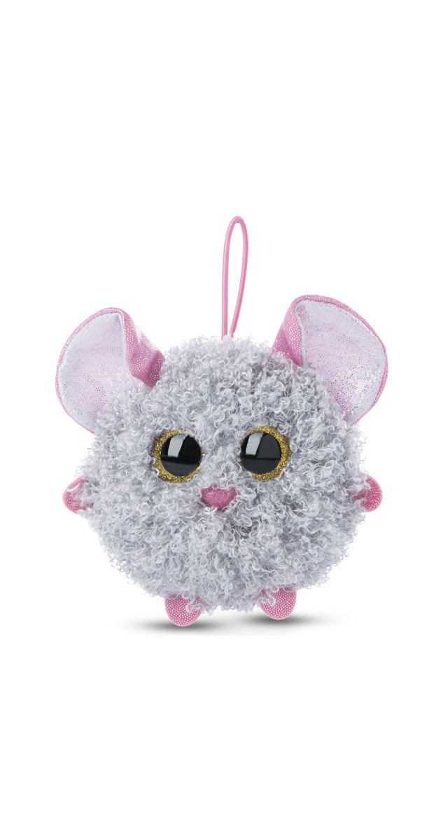 Плюшена играчка-висулка Nici Ballbies - Мишка - Книжарница Orange