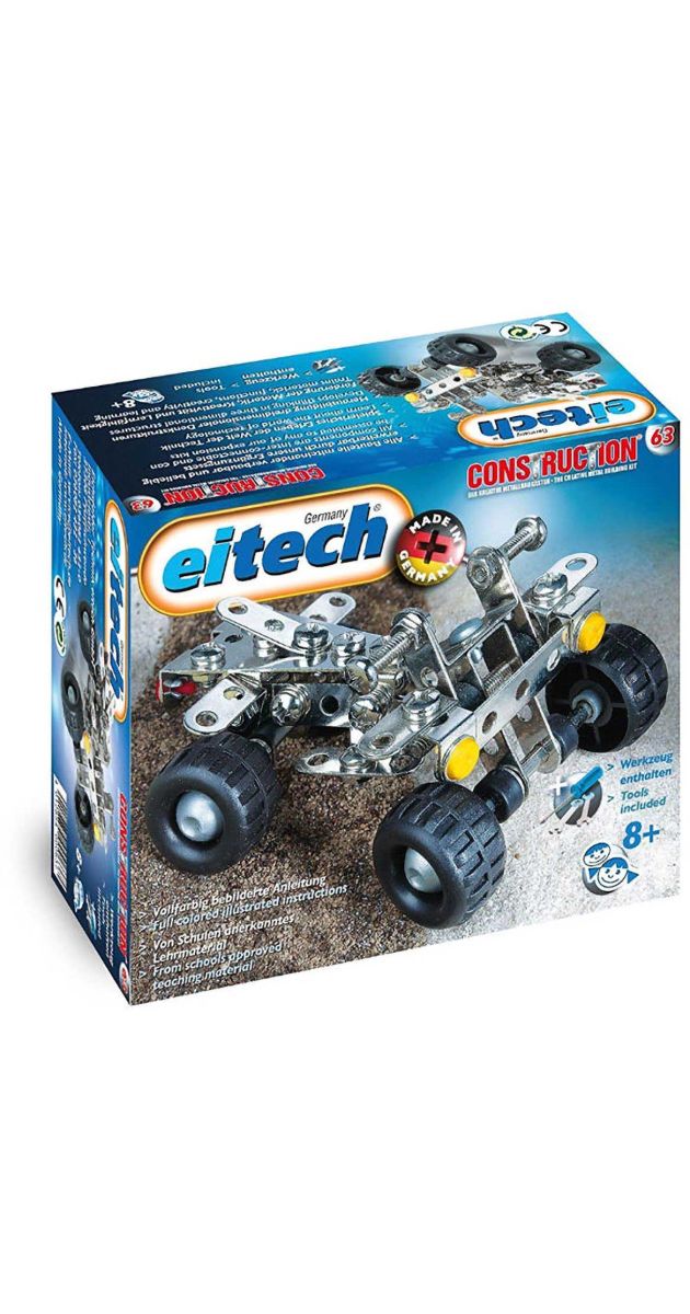 Метален конструктор Eitech - ATV - Книжарница Orange