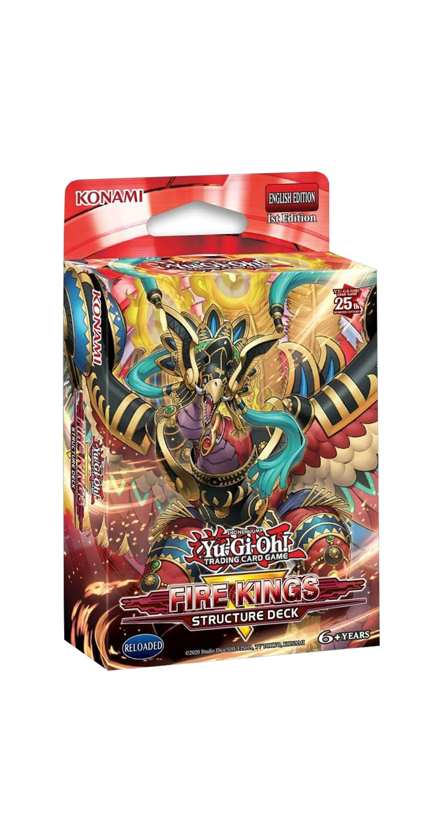 Карти за игра Yu-Gi-Oh! - Fire Kings Structure Deck - Книжарница Orange