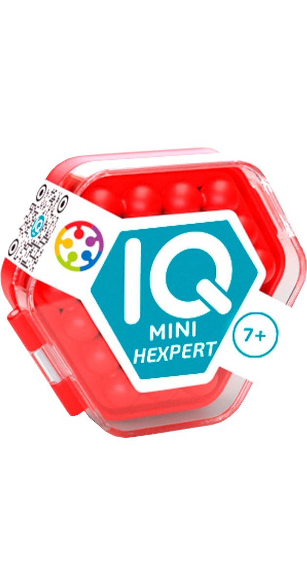 Логическа игра Smart Games: IQ Mini Hexpert, асортимент - Книжарница Orange