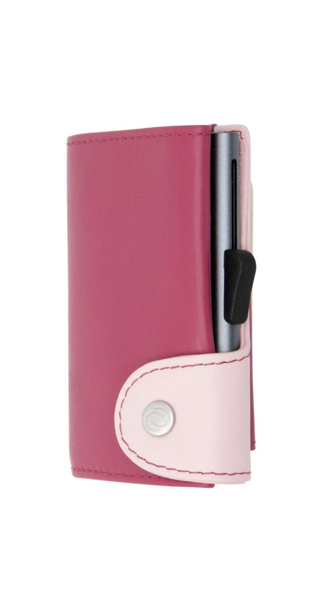 Портфейл за карти и монети C-secure Cherry/Blush - Книжарница Orange