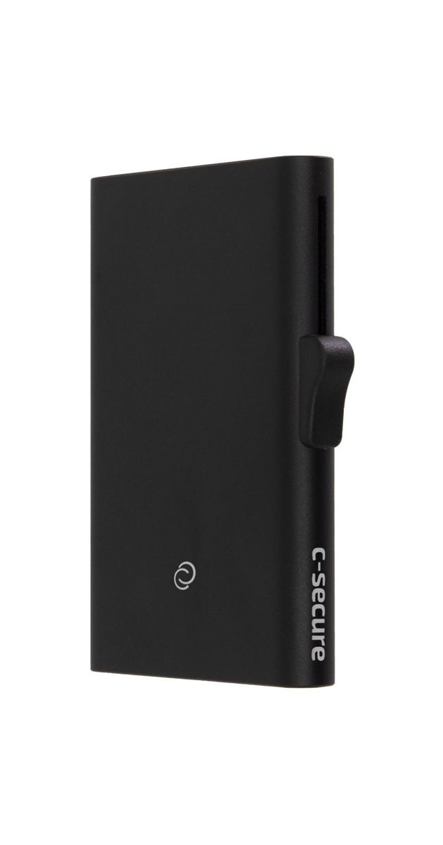 Портфейл за карти C-secure XL, черен - Книжарница Orange