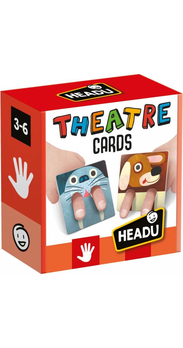 Образователна игра Headu - Театрални карти - Книжарница Orange