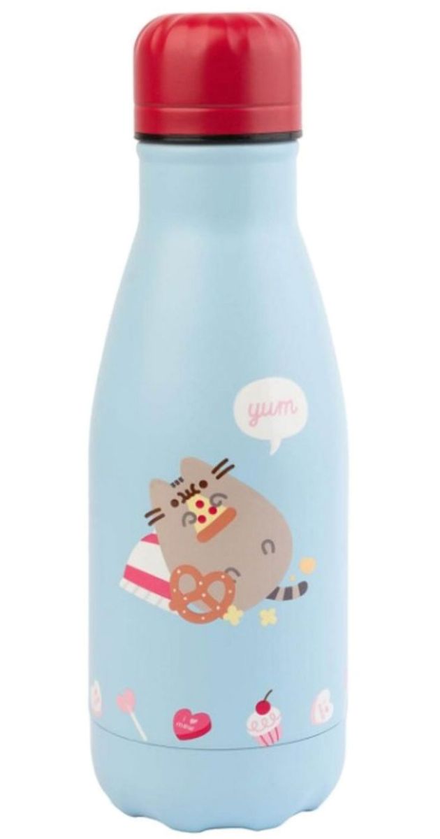 Метална бутилка Grupo Erik Hot&Cold - Pusheen Purrfect Love, 260 мл ...