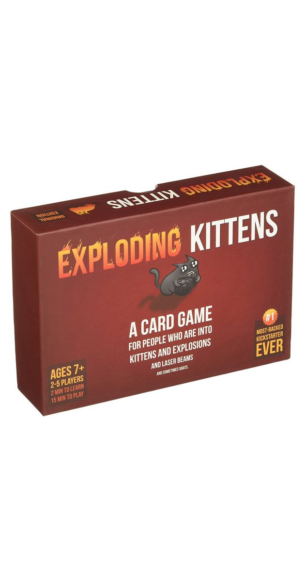 Настолна игра: Exploding Kittens (Original Edition) - Книжарница Orange