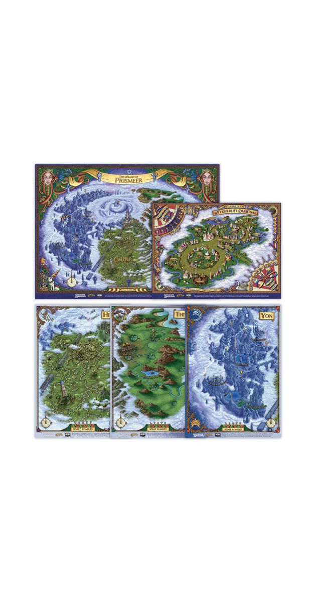 Dungeons & Dragons - Map Set: The Wild Beyond the Witchlight ...