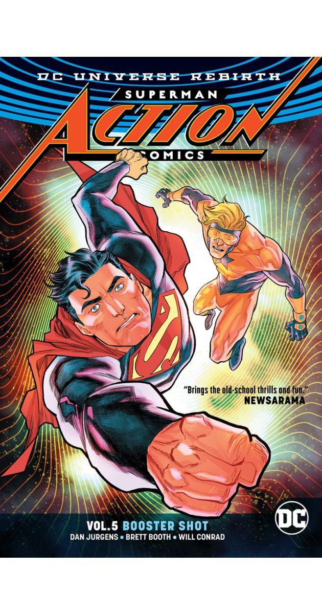 Superman: Action Comics, Vol. 5: Booster Shot (Rebirth), Dan Jurgens, DC, 2018, Мека ...